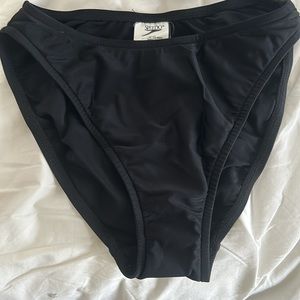 Speedo | Swim | Speedo 2 Piece Black Bathing Suit Top Has Double Fabric ...